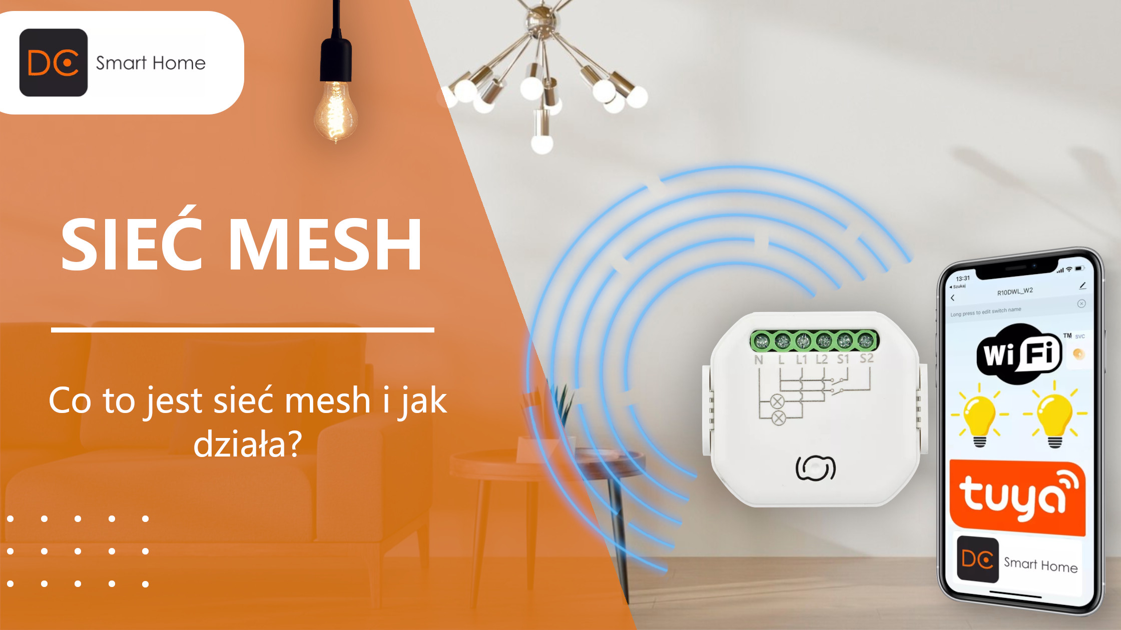Włączniki Dotykowe | Modułowa Budowa | DC Smart Home