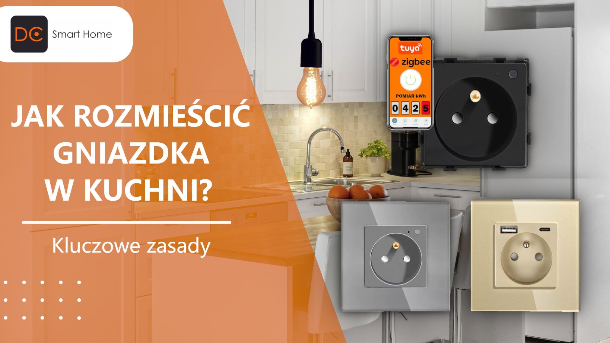 Jak rozmieścić gniazdka w kuchni?